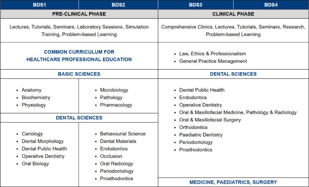 About BDS Programme - Undergraduate