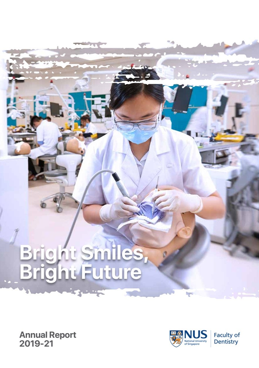 Faculty Annual Report 2019/20 - NUS Dentistry